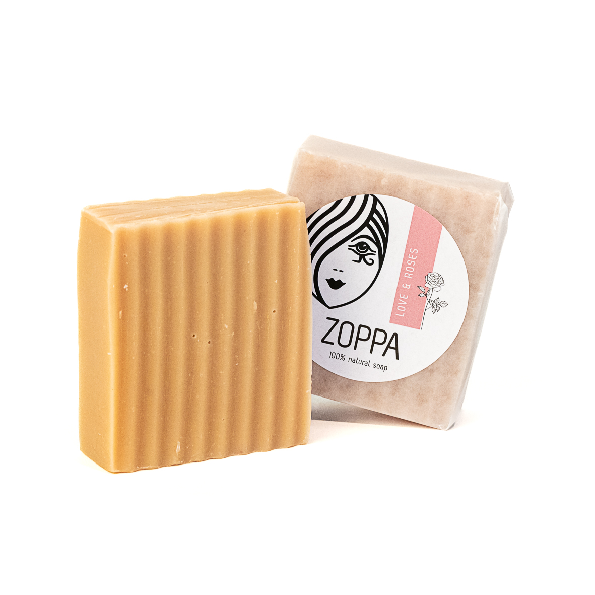 Love N' Roses Soap bar | 100% Natuurlijke Zeepblok | ZOPPA